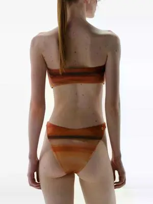 BAOBAB Galo Strapless Bikini Top - Orange
