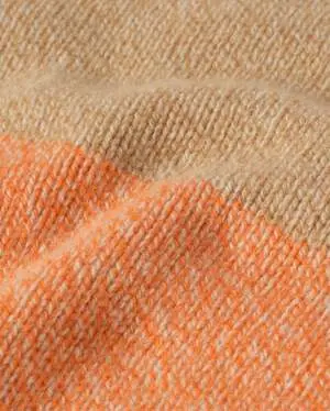 Johnstons Of Elgin Lambswool Colour Block Crew Neck Jumper