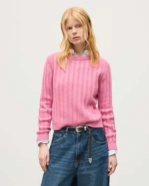 Johnstons Of Elgin Lecht Cashmere Crew Jumper
