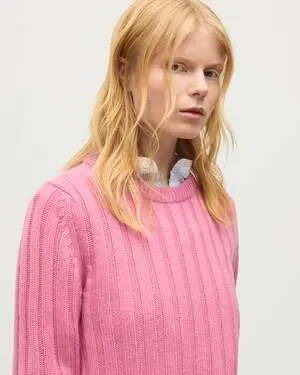 Johnstons Of Elgin Lecht Cashmere Crew Jumper