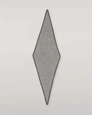 Johnstons Of Elgin Anya Diamond Cashmere Necktie