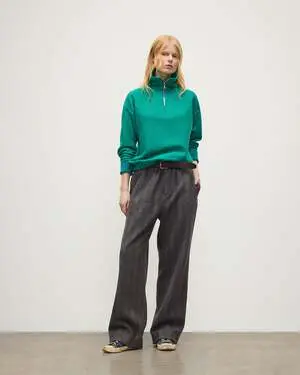 Johnstons Of Elgin Cashmere Half-zip Sweater