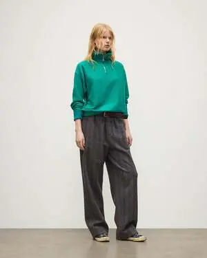 Johnstons Of Elgin Cashmere Half-zip Sweater