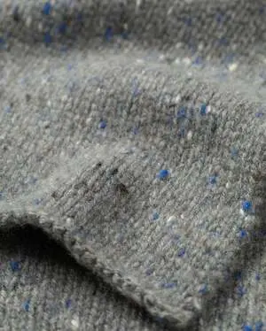 Johnstons Of Elgin Tiree Donegal Cashmere Scarf - Grey