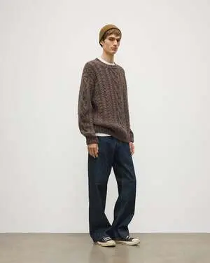 Johnstons Of Elgin Macdonald Aran Cable Cashmere Jumper