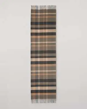 Johnstons Of Elgin Tantallon Cashmere Scarf - Brown