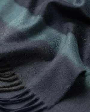 Johnstons Of Elgin Tantallon Cashmere Scarf - Blue