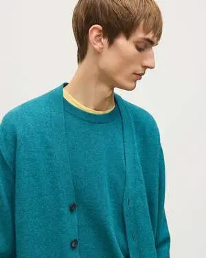Johnstons Of Elgin Redpath Cashmere Cardigan - Green