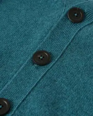 Johnstons Of Elgin Redpath Cashmere Cardigan - Green