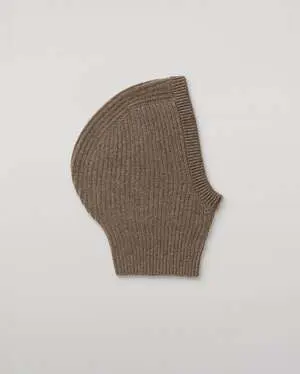 Johnstons Of Elgin Nevis Cashmere Hood - Brown