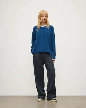 Johnstons Of Elgin Maggie Reverse Stitch Cashmere Jumper