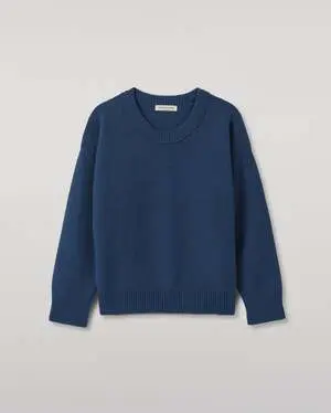 Johnstons Of Elgin Maggie Reverse Stitch Cashmere Jumper