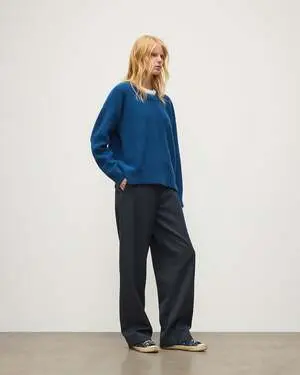 Johnstons Of Elgin Maggie Reverse Stitch Cashmere Jumper