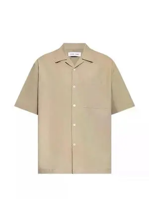 SAMSOE SAMSOE Saemerson Short-sleeve Shirt - Neutrals