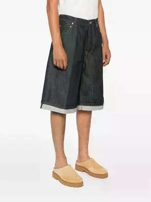 3DICI Denim Turn-up Shorts