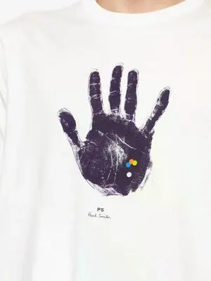 Paul Smith Hand-print T-shirt