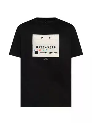 Paul Smith Graphic-print T-shirt - Black
