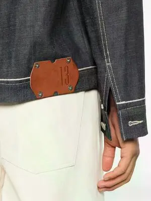 3DICI Contrast Stitch Denim Jacket