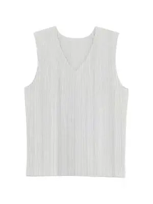 Issey Miyake V Neck Vests For Men