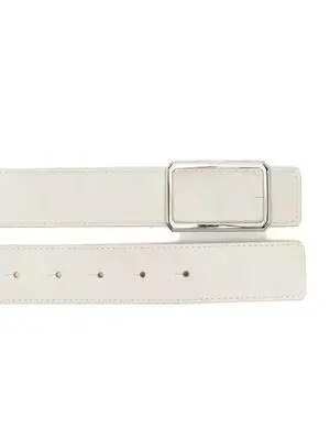 Maison Boinet Rectangular Buckle Belt