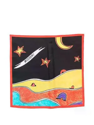Missoni Celestial-print Silk Scarf