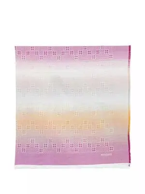 Missoni Square-shape Scarf - Pink