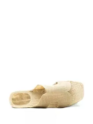 CastaÑer Cut-out Flat Espadrilles