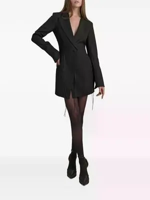 CONTESSA MILLS Lace-up Mini Dress