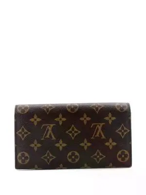 LOUIS VUITTON Vintage Sarah Wallet Monogram Canvas Small Wallets