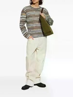 A.p.c. Striped Crew Neck Sweater