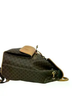Celine Macadam Coated Canvas Backpack