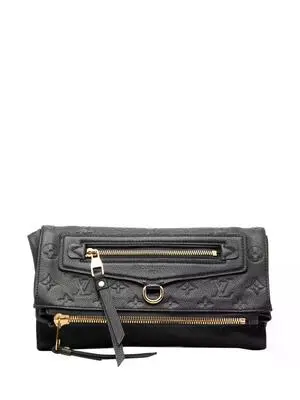 LOUIS VUITTON Monogram Empreinte Clutch Bag - Blue