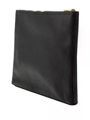 Gucci 2016-2026 Medium Calfskin Logo Portfolio Clutch Bag