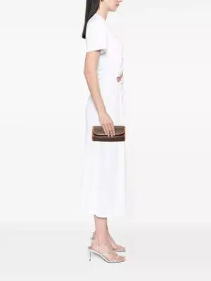 Celine Macadam Coated Canvas Clutch Bag