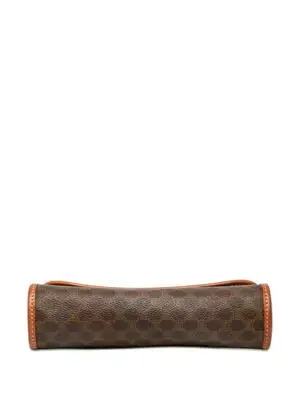 Celine Macadam Coated Canvas Clutch Bag