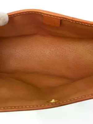 Celine Macadam Coated Canvas Clutch Bag