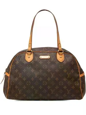 LOUIS VUITTON Monogram Montorgueil Gm Shoulder Bag - Brown