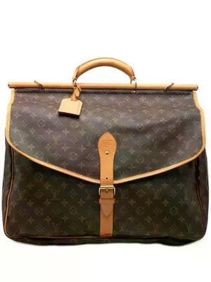 LOUIS VUITTON Monogram Sac Chasse Hunting Bag - Brown