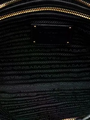 Prada Vernice Gaufre Clutch Bag