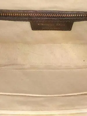 Dior Oblique Canvas Flap Crossbody Bag
