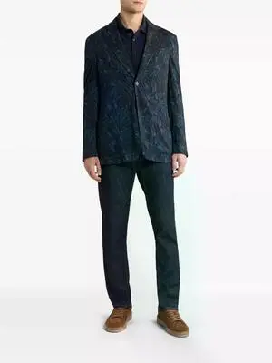 Etro Embroidered-logo Polo Shirt