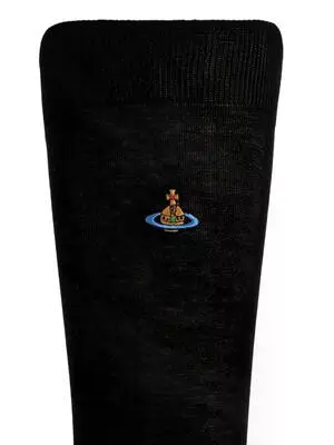 VIVIENNE WESTWOOD Orb Embroidered Socks