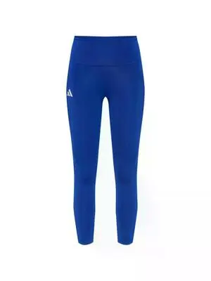 Adidas Adizero Logo-print Leggings - Blue