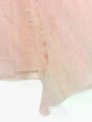 MOULETA Frayed-edge Scarf