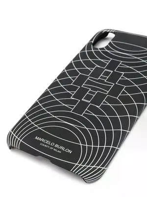 COUNTY OF MILAN Wireframe Iphone Xs Case