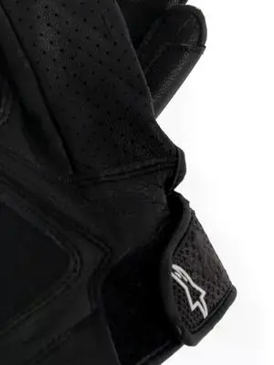 Balenciaga Studded Star Leather Gloves