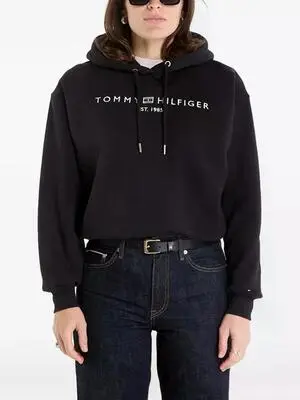 Tommy Hilfiger Logo Print Hoodie