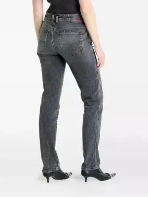 DIESEL® Distressed Faded Wash Jeans