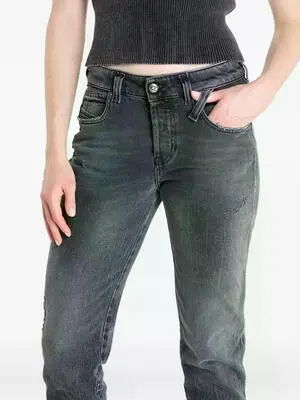 DIESEL® Distressed Faded Wash Jeans