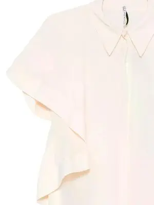 Liviana Conti Ruffled Short-sleeve Blouse